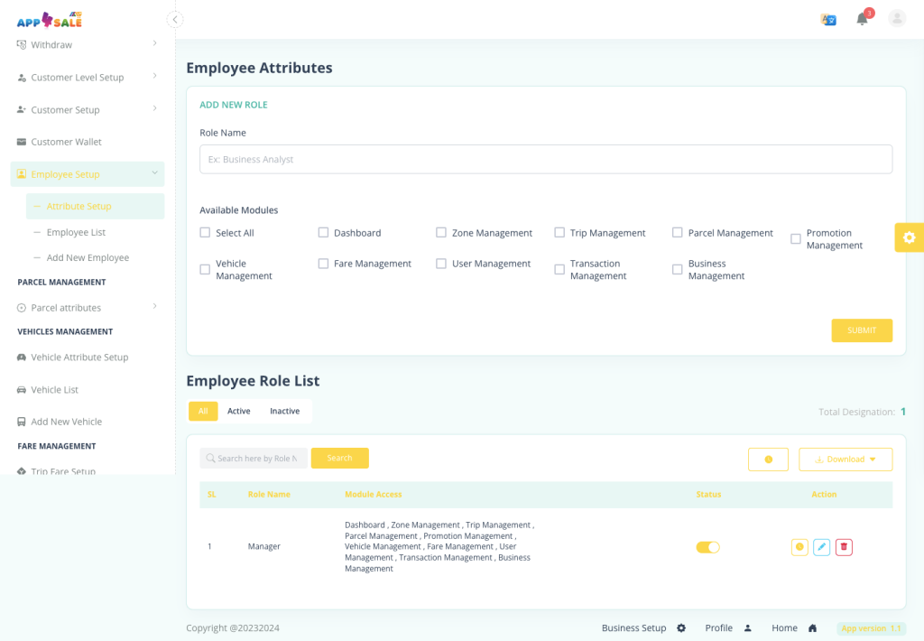 Ride Booking with Parcel Delivery (Joyride Clone) - Gabaon Inc.