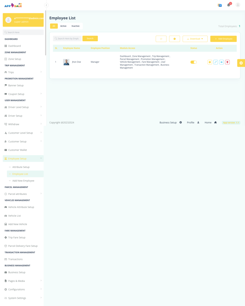 Ride Booking with Parcel Delivery (Joyride Clone) - Gabaon Inc.